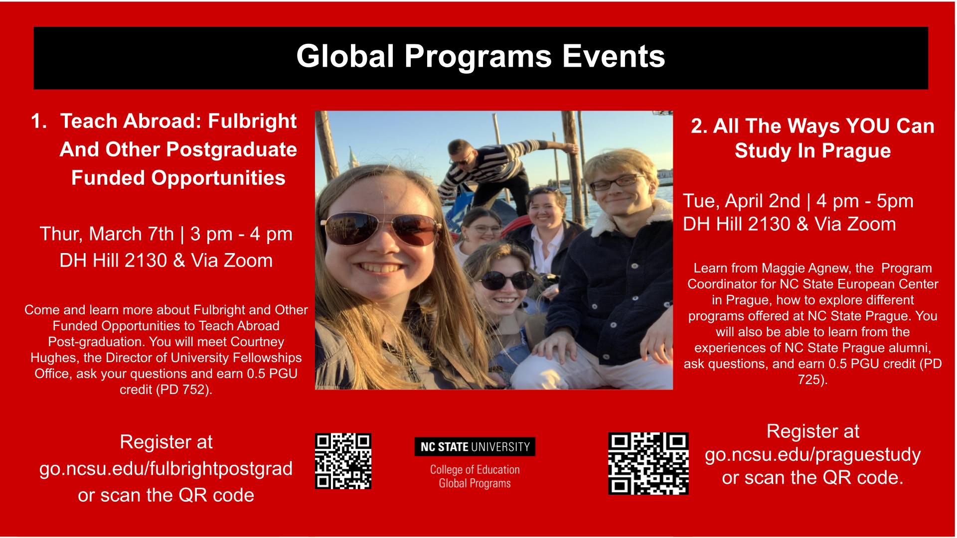 Global Programs | College of Education